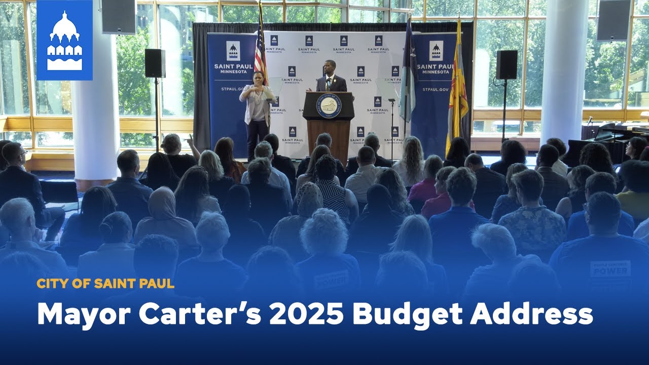 Mayor Carter's 2025 Budget Address (Livestream) - YouTube