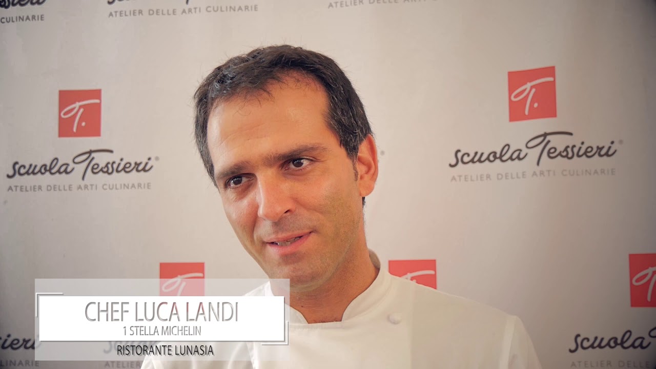Intervista allo Chef Luca Landi per Scuola Tessieri - YouTube
