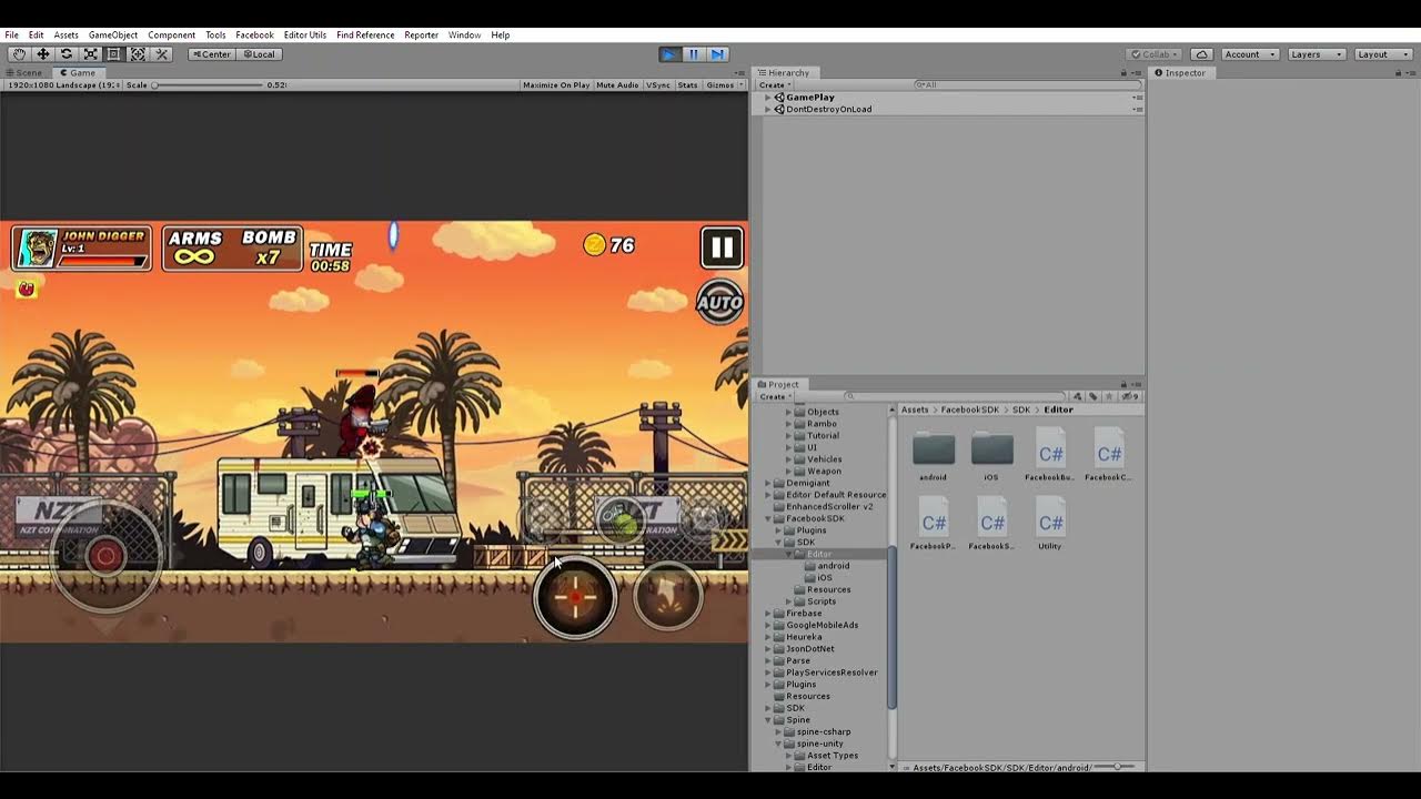 Unity Blockchain Metal Game APP - YouTube
