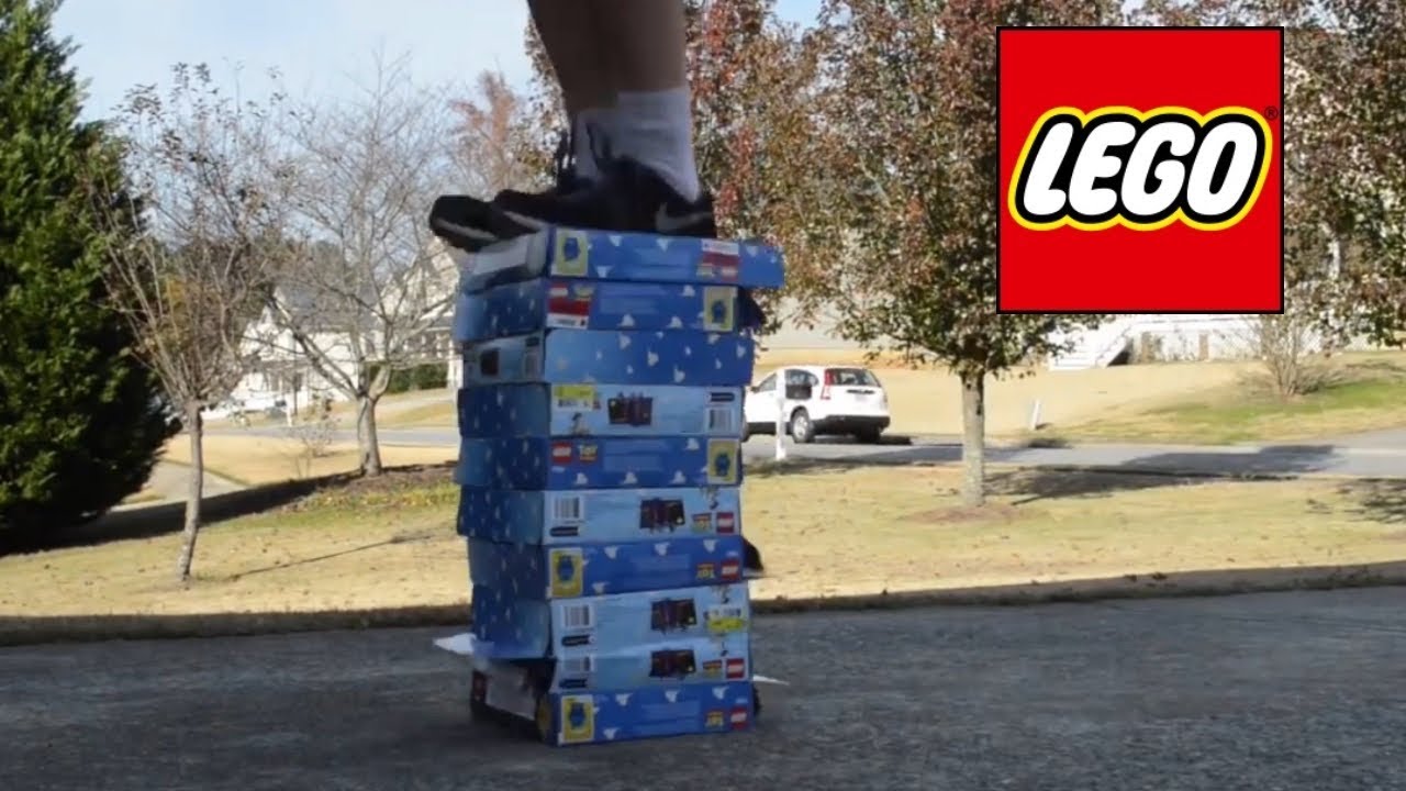 STOMP BOX - They Might Be Giants (but it’s LEGO Boxes instead) - YouTube