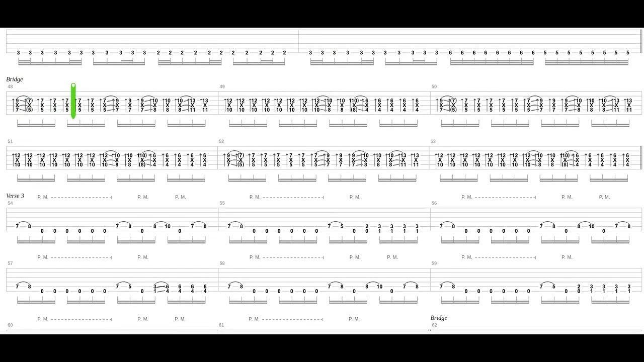 World Painted Blood Tab by Slayer + Guitar only + Guitar tab - YouTube