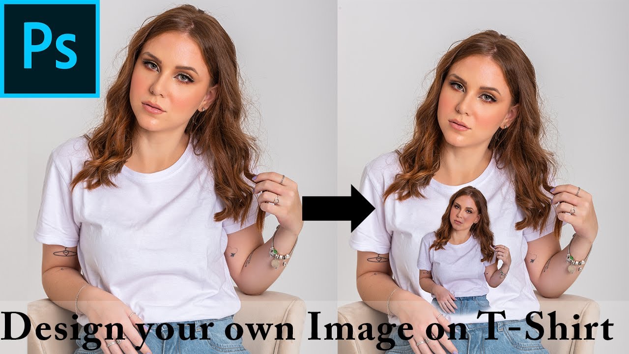 T-Shirt Designing, How to Design T-Shirt with your own Image. Photoshop ...
