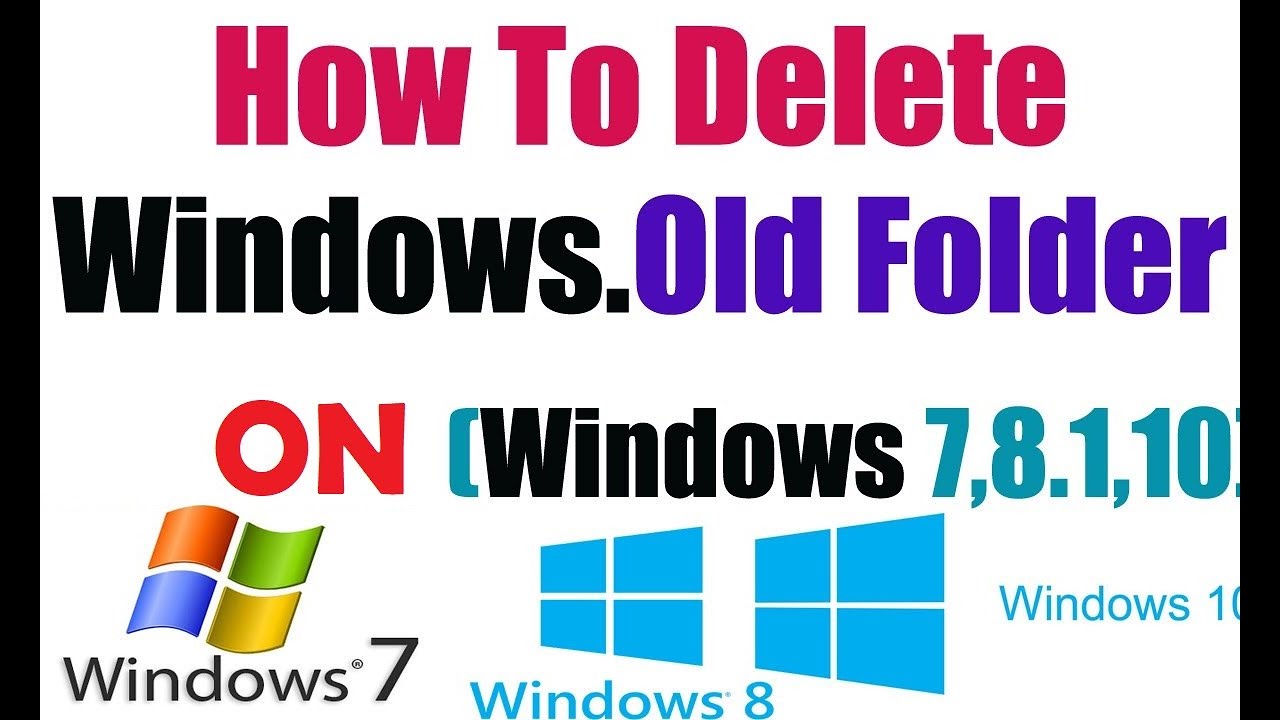 How to delete the Windows.old folder on Windows - YouTube