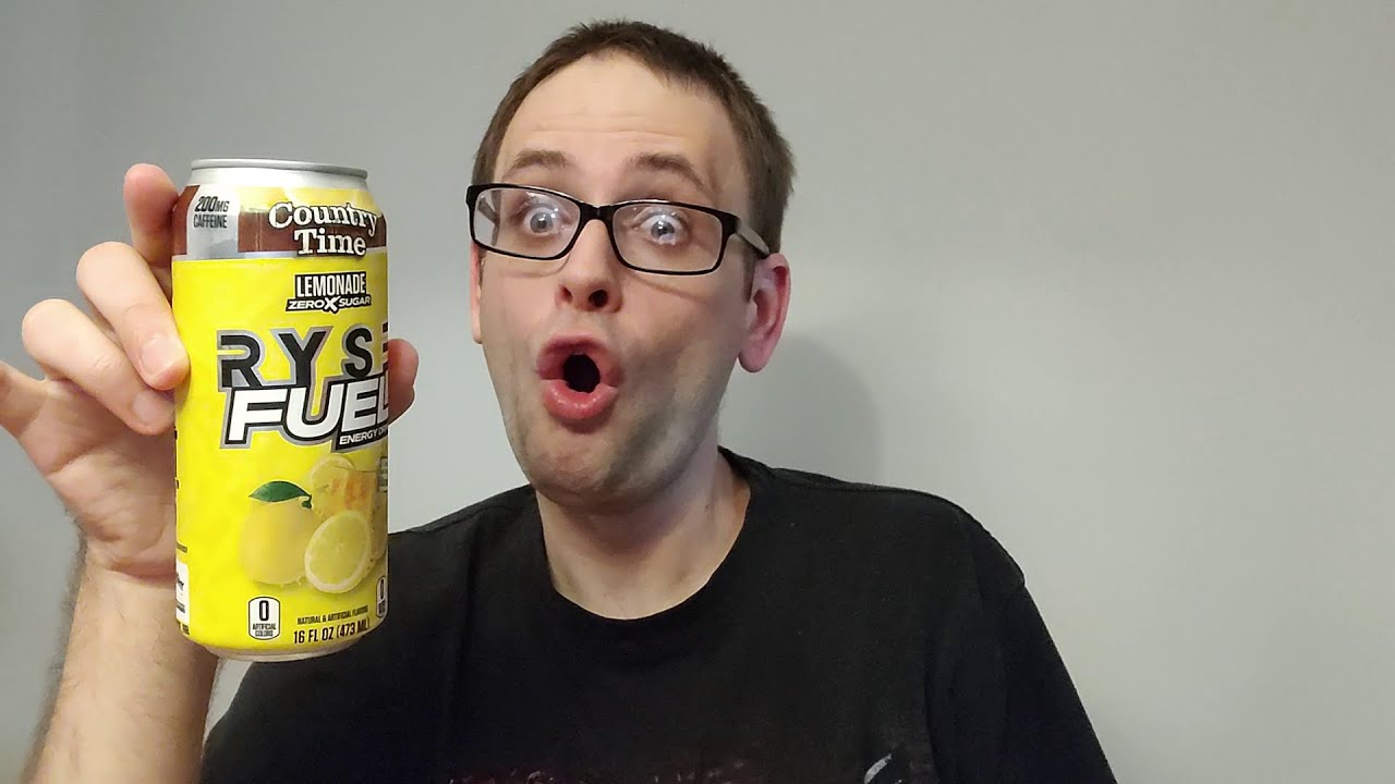 Country Time Ryse Fuel Energy Drink Review | April 2023 - YouTube