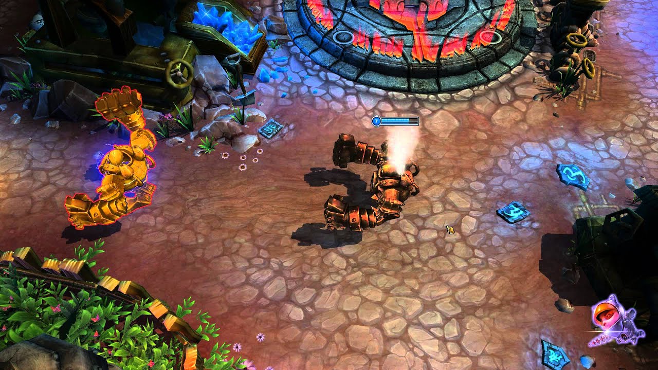 Rusty Blitzcrank Skin (FHD) - League of legends 녹슨 블리츠크랭크 스킨 - YouTube