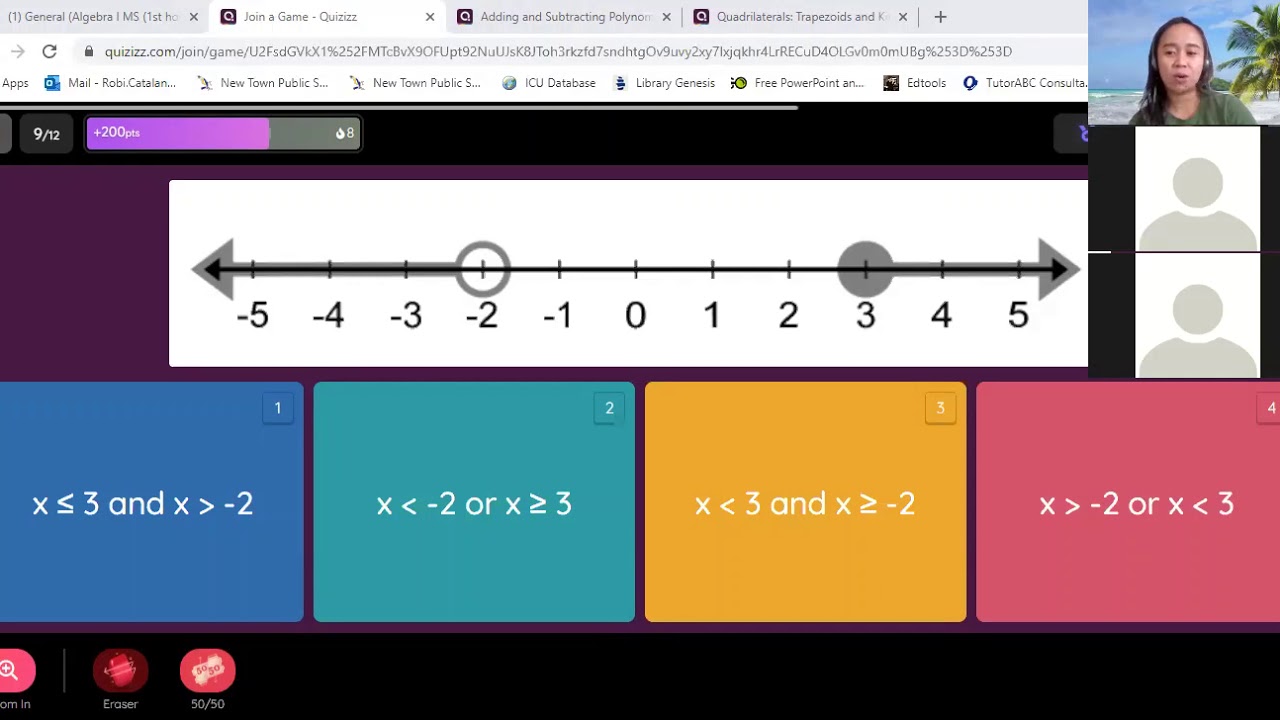 Algebra I MS - April 3 Quizizz - YouTube