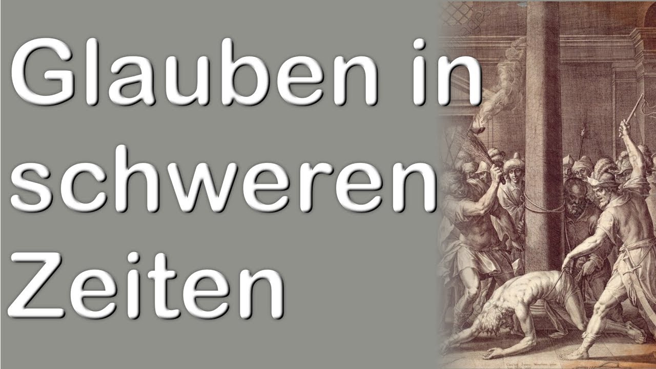 "Glauben in schweren Zeiten" - Predigt über Jesaja 50,4-9 - YouTube