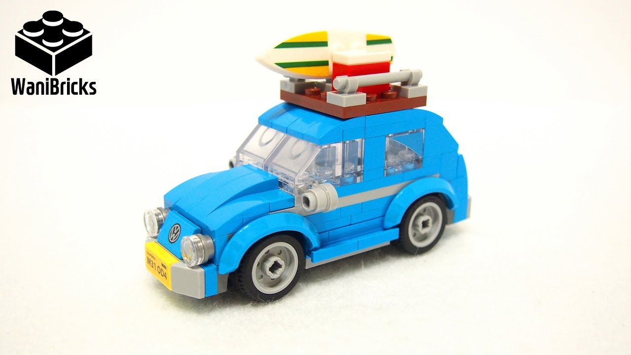 LEGO Creator 40252 Mini Volkswagen Beetle - Lego Speed Build - YouTube