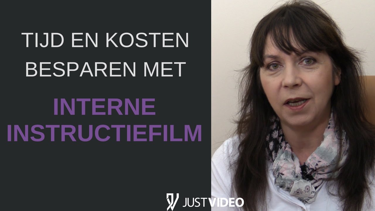 Instructiefilm: Hoe tijd en kosten besparen met een interne ...