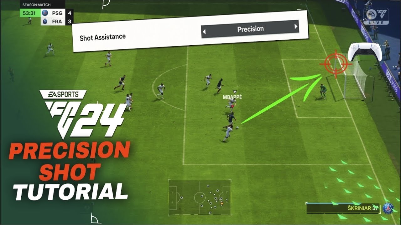 FC 24 Precision Shooting TUTORIAL!! The NEW META for Finishing Inside THE BOX!! - YouTube