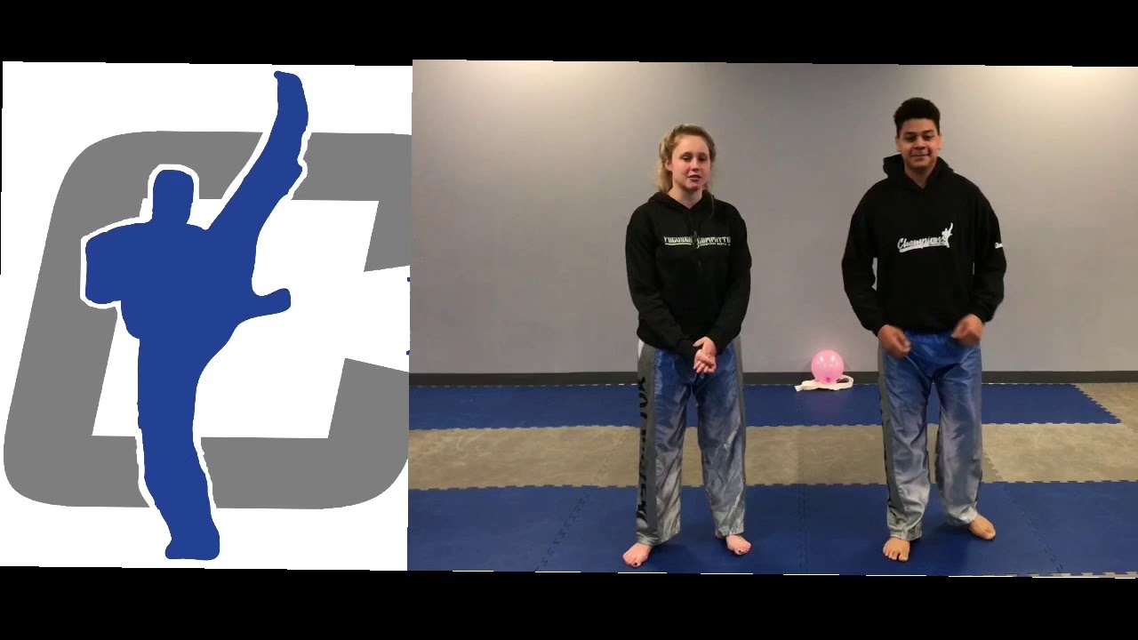 Sensei Zoe and Sensei James giving the kids something fun to do at home ...