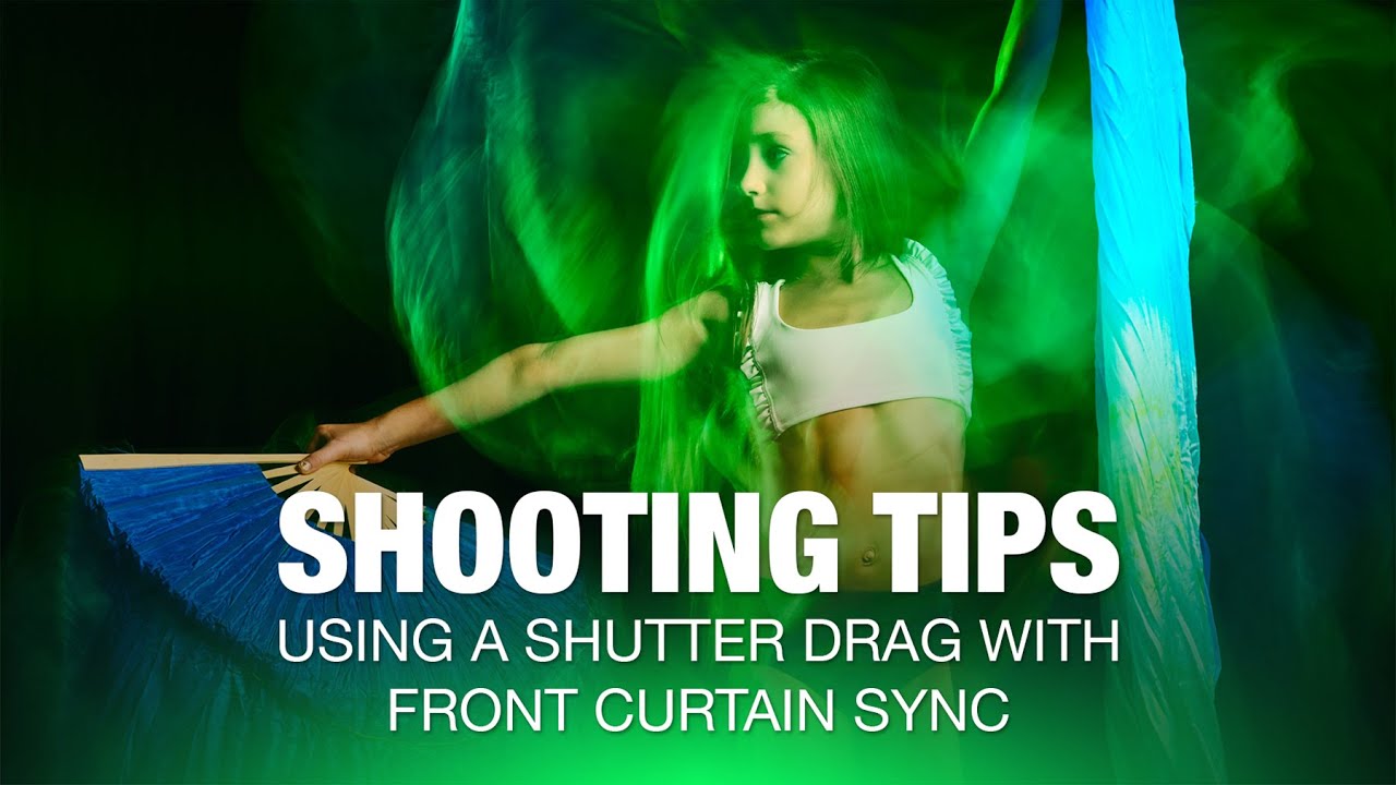 Using a Shutter Drag with Front Curtain Sync - YouTube