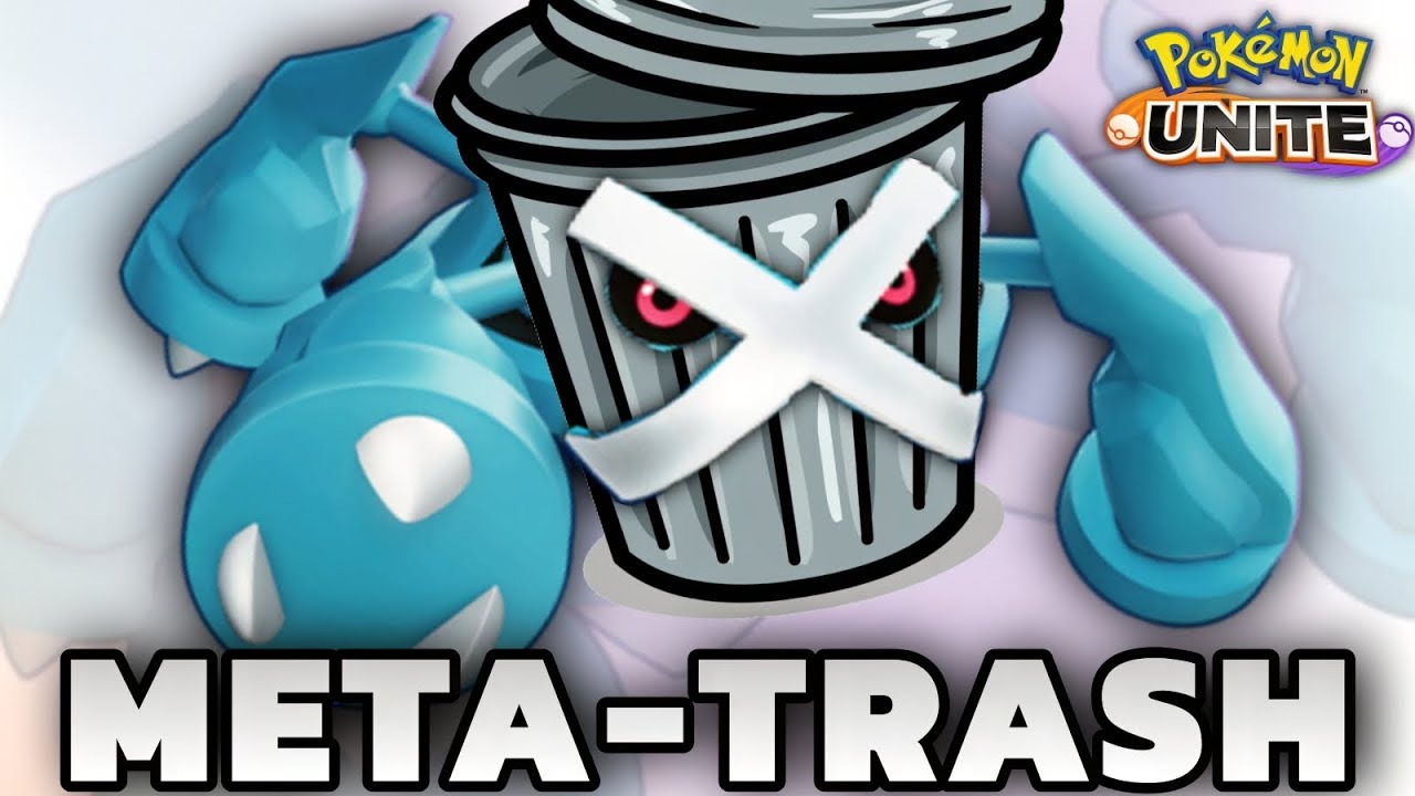 New Trash Can in Pokemon Unite - My Opinion on Metagross - YouTube