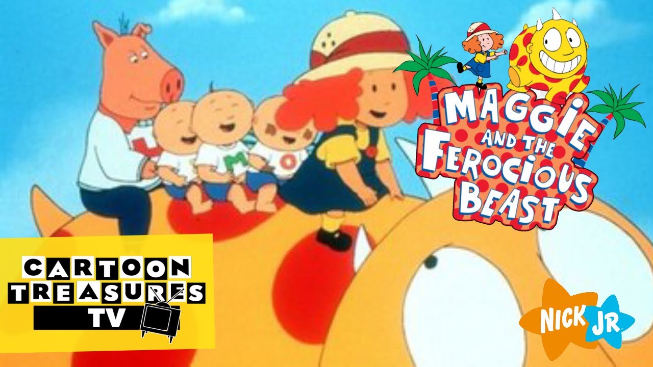 Nick Jr's Maggie And The Ferocious Beast (2000) - Introduction (Cartoon ...