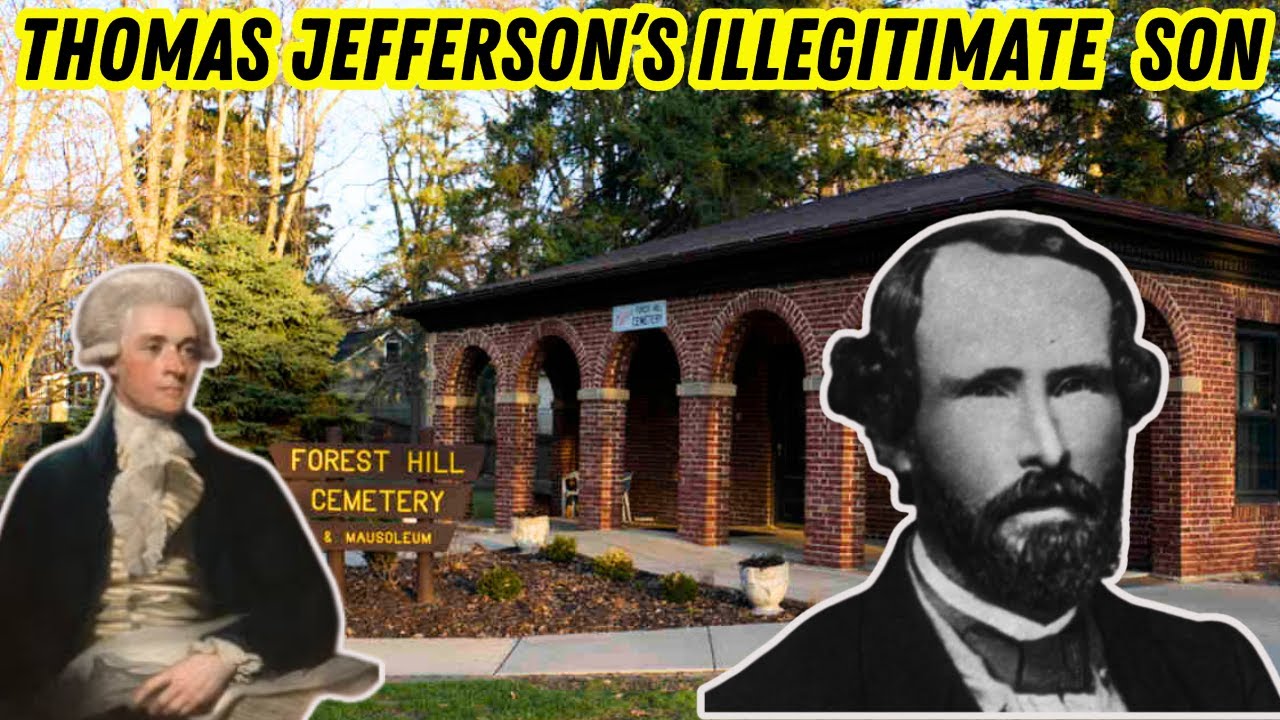 The Grave of Thomas Jefferson's Son: Eston Hemings Jefferson - YouTube