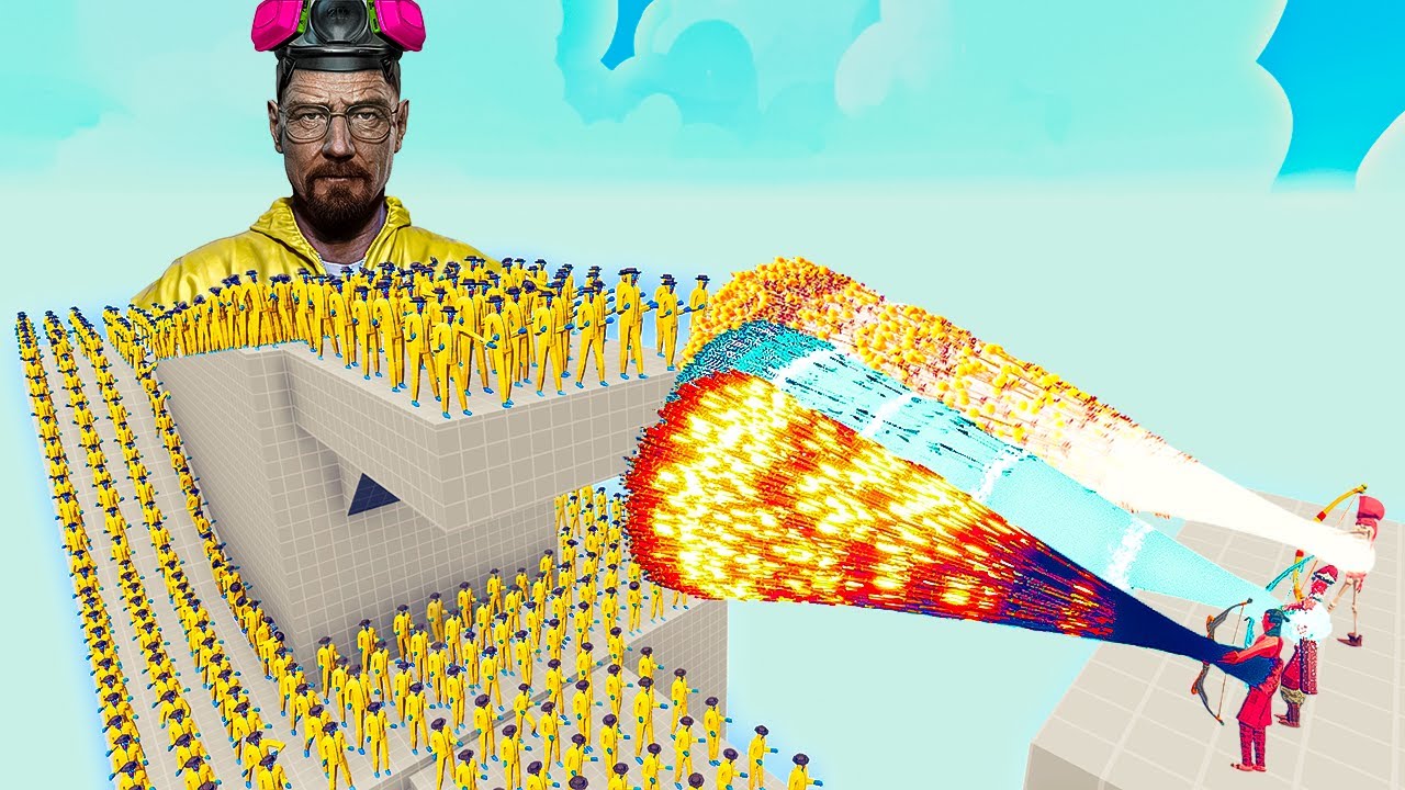 100x WALTER WHITE + 2x GIANT vs 3x EVERY GOD - Totally Accurate Battle ...