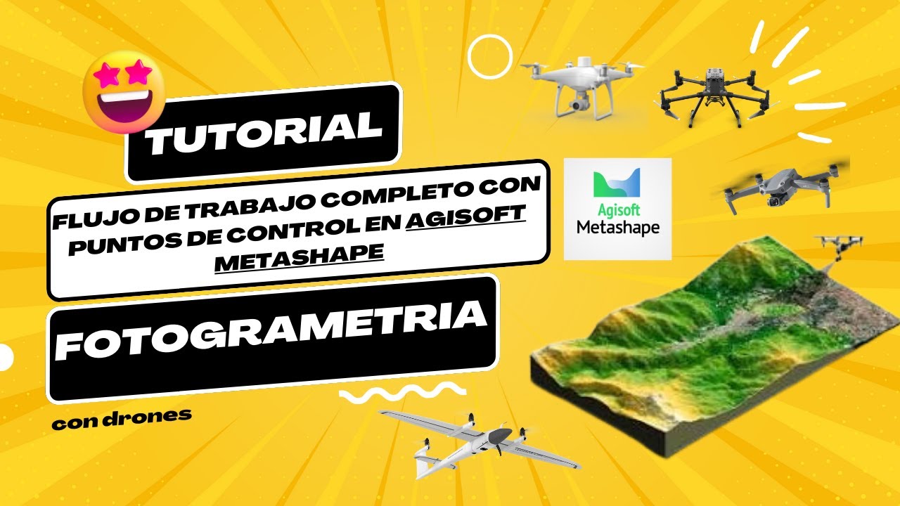 Tutorial Agisoft Metashape Flujo de Trabajo Completo con puntos de ...