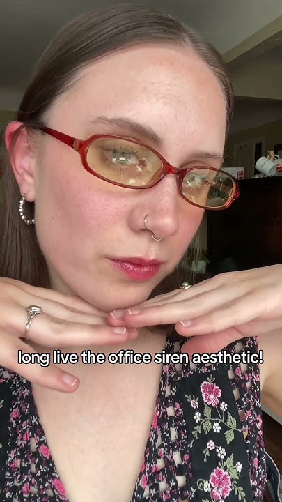 The Perfect Bayonetta Glasses For The Office Siren Aesthetic Youtube