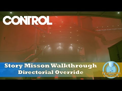 Directorial Override - Mission 3 Walkthrough - Control - YouTube