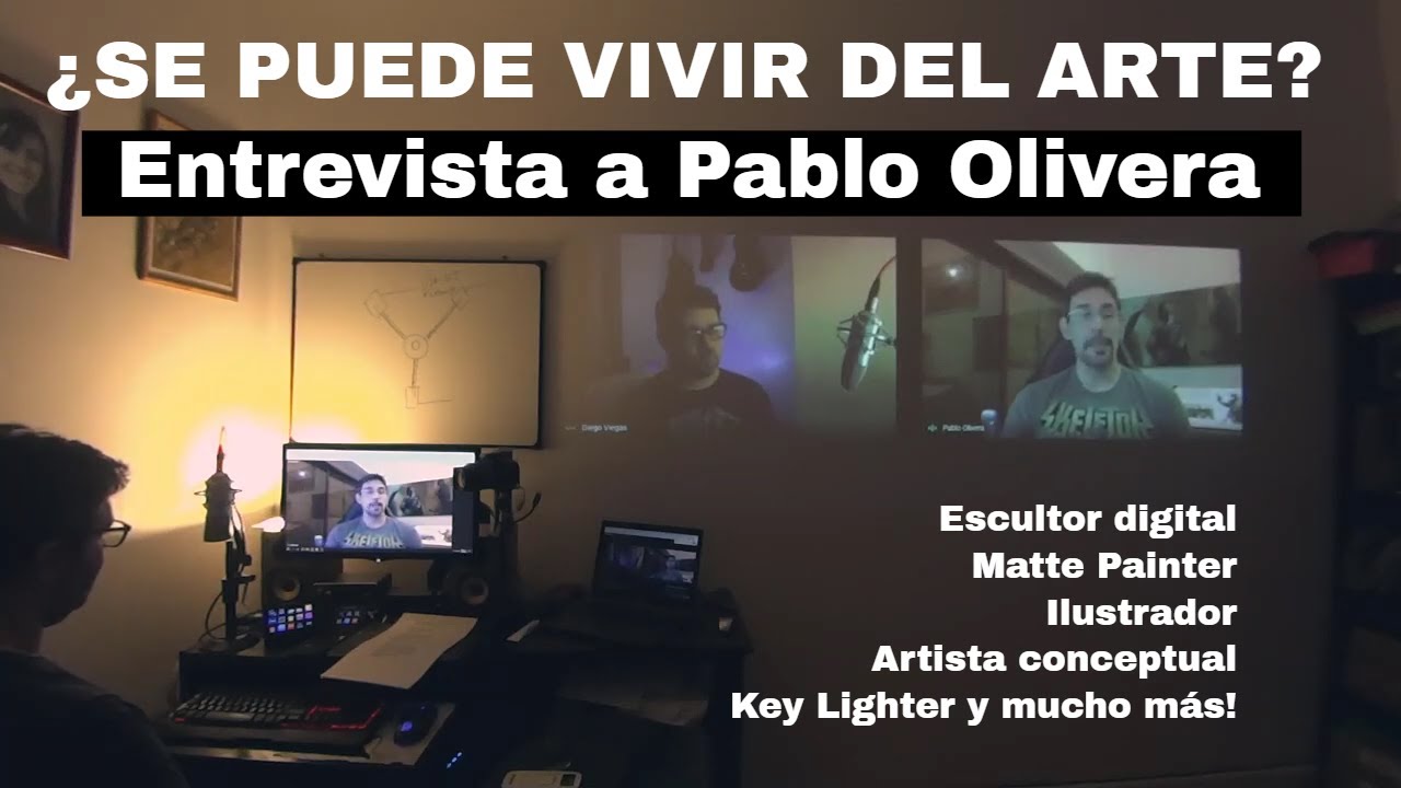 ¿Se puede vivir del arte digital? Entrevista a Pablo Daniel Olivera ...