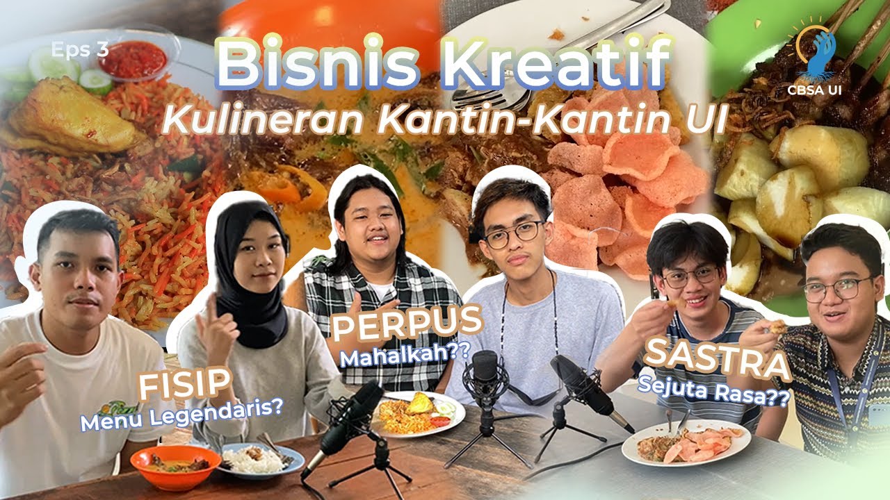 InspiraTIVE! I Eps. 3 - Kulineran Kantin-Kantin UI - YouTube