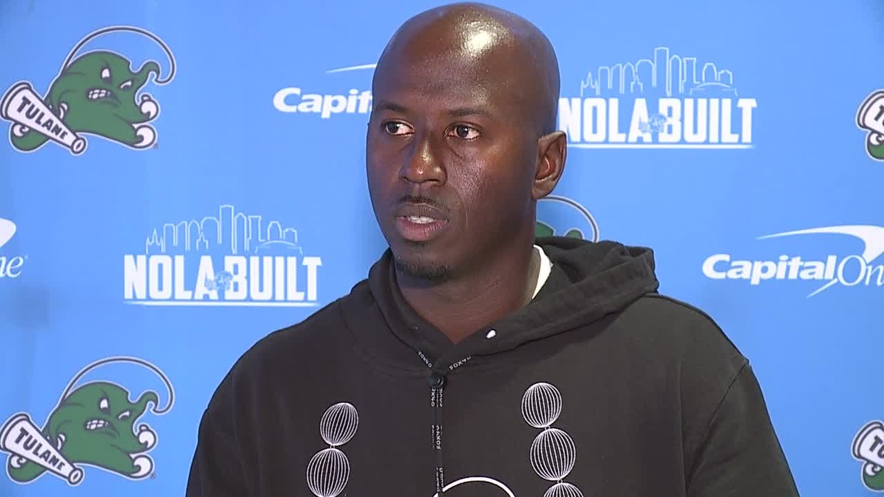 Tulane Def. Coordinator Chris Hampton talks AAC Championship - YouTube