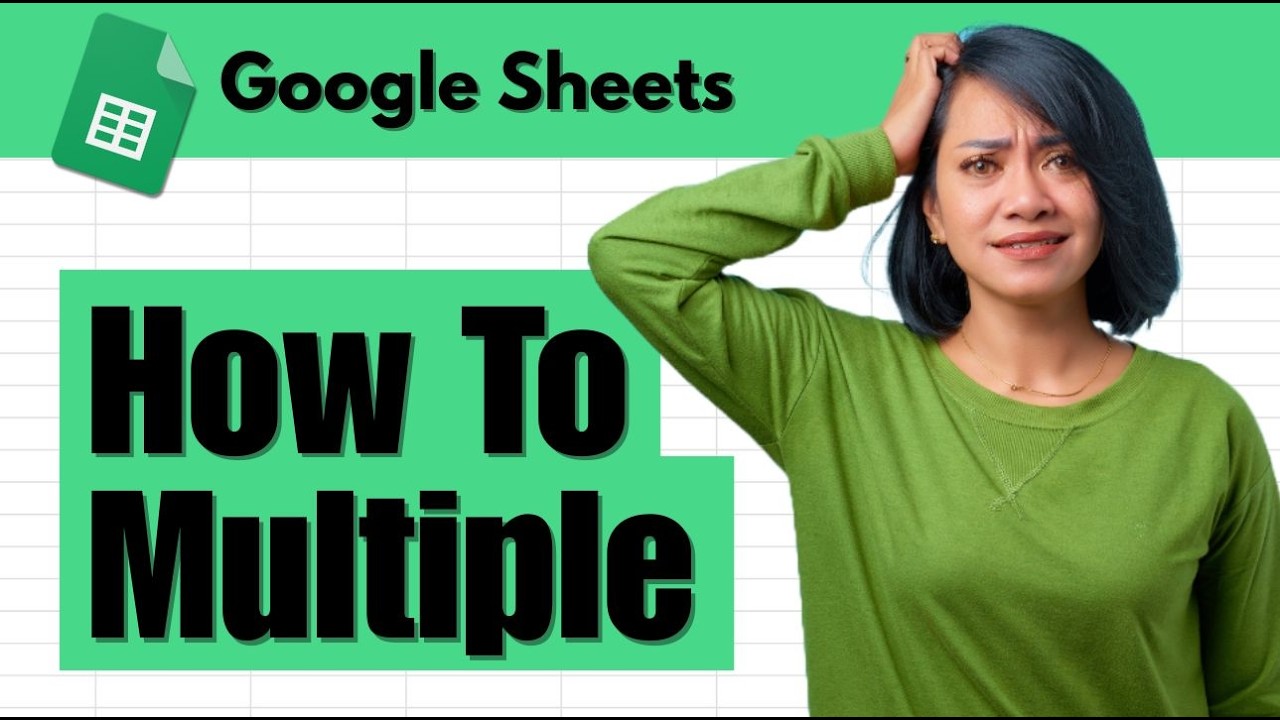 How to Multiply in Google Sheets - YouTube