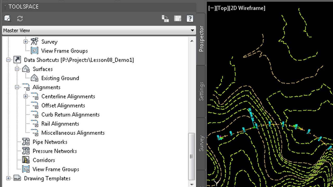 Civil3D Project structure and Data Data References - Data Shortcuts ...