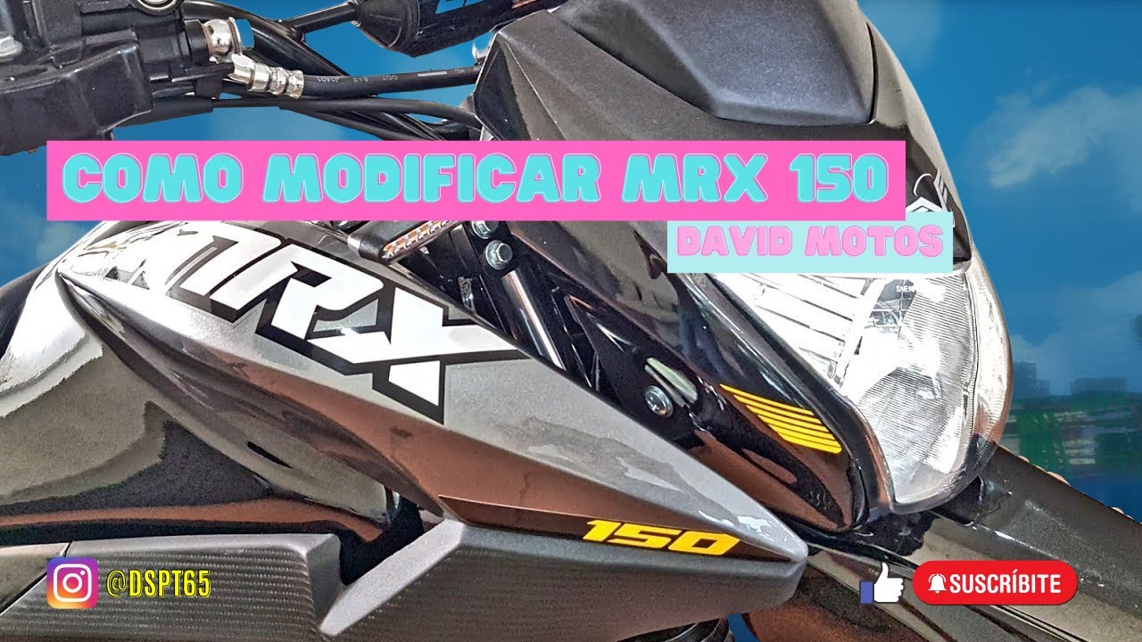 COMO PUEDES MODIFICAR TU MRX 150 (MASSS POTENCIA Y VELOCIDAD) - YouTube