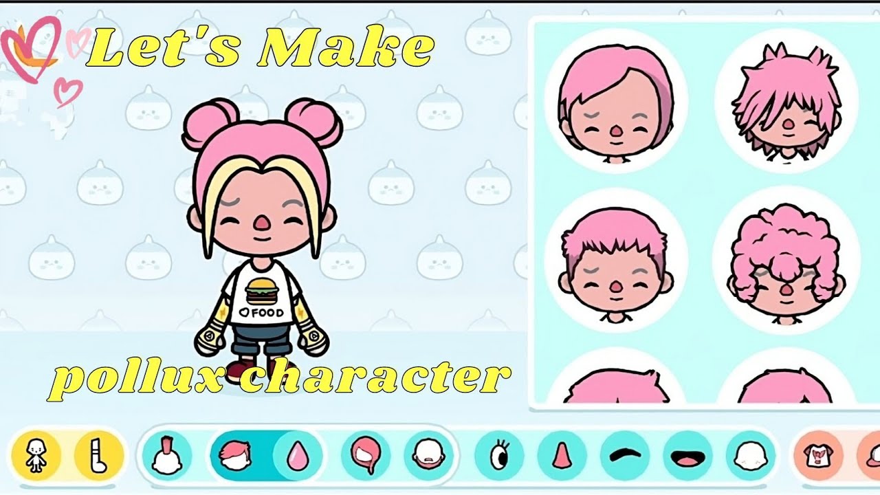 Let's Make our first pollux character in toca world and have some fun ...