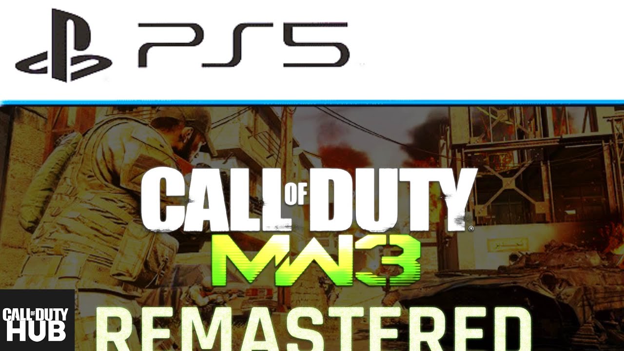 MODERN WARFARE 3 (MW3) REMASTERED for PS5 & XBOX SERIES X - YouTube