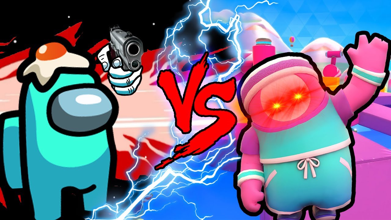 Fall Guys Vs Among Us: Battle of the Memes - YouTube