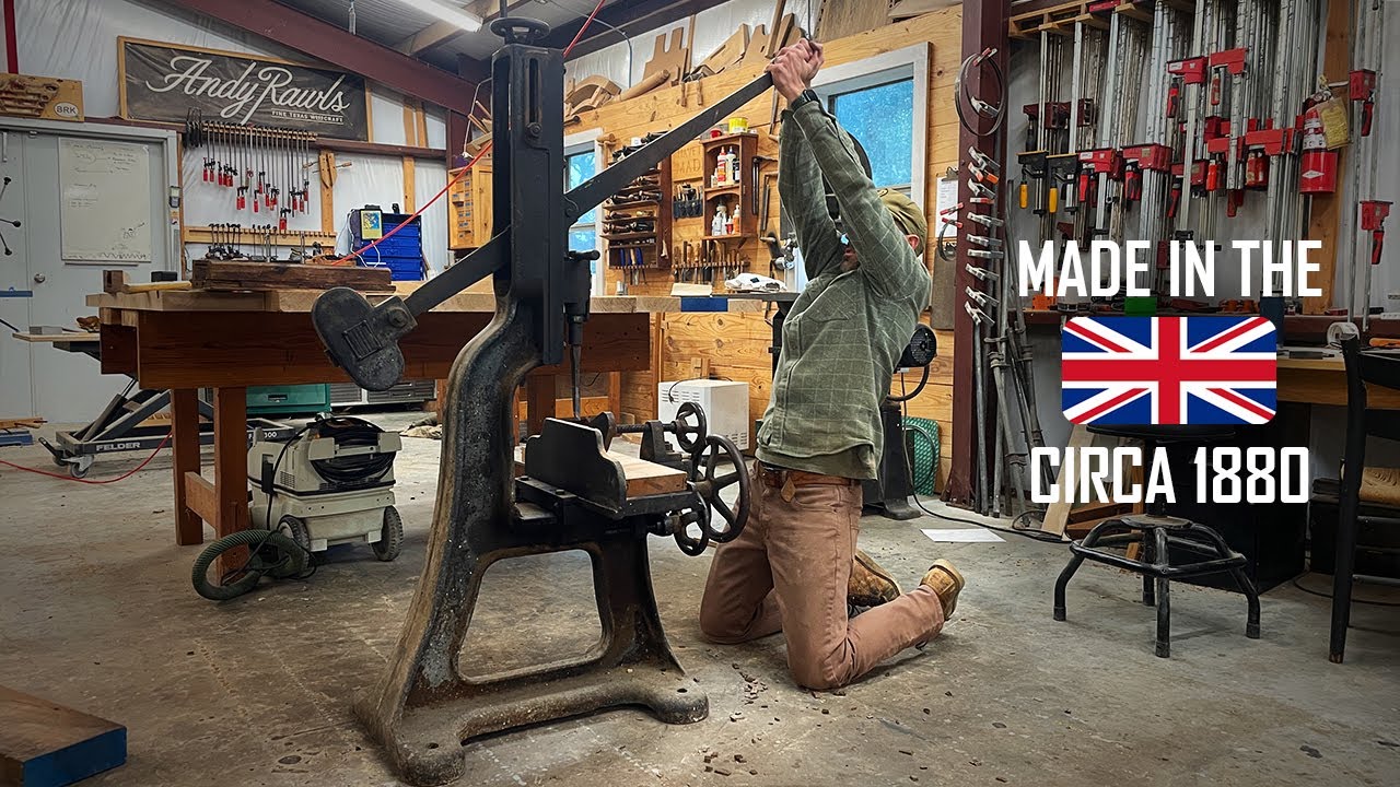 A 130 Year Old Machine That Makes NO SENSE...How Does it Cut a Mortise ...