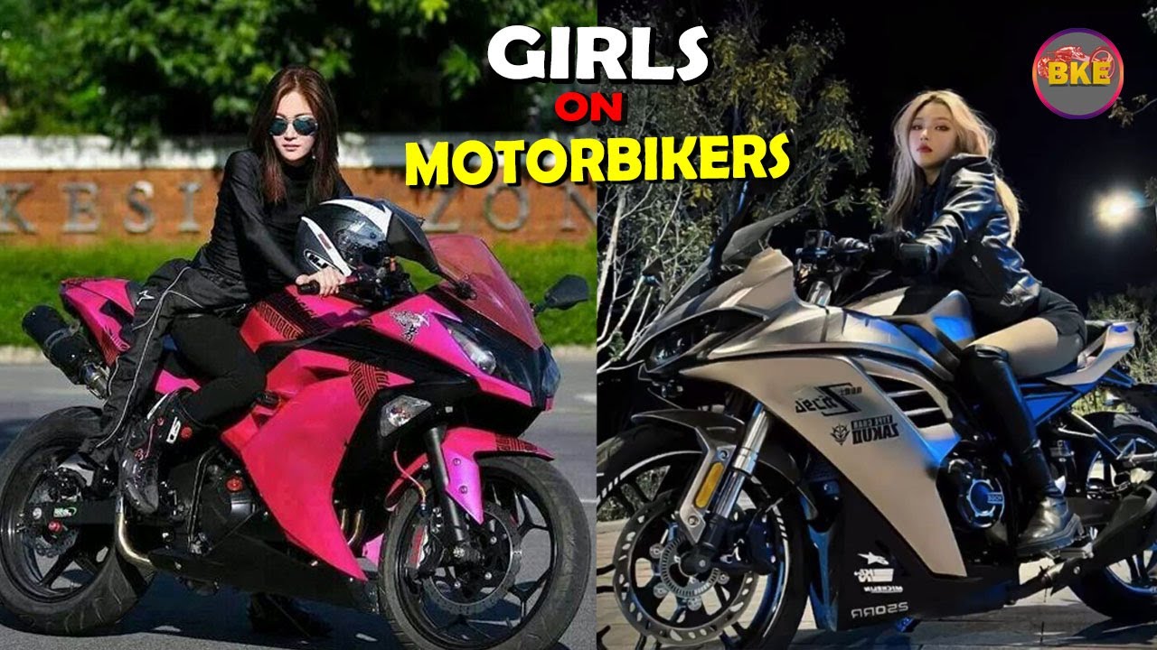 Craziest Girls on Motorcycles - Wild Moments Caught on Camera | CRAZY & INSANE Motorcycle ...