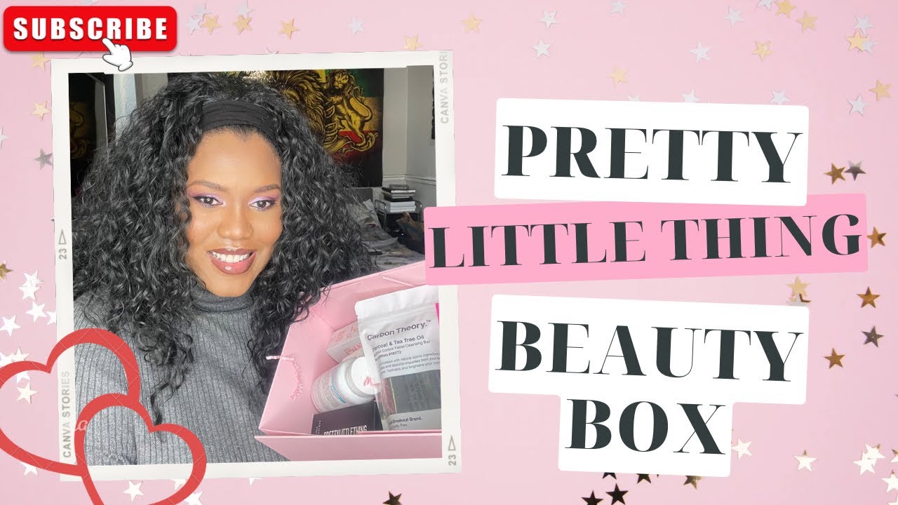 Pretty Little Thing (PLT) January 2023 Beauty Subscription Box Unboxing ...