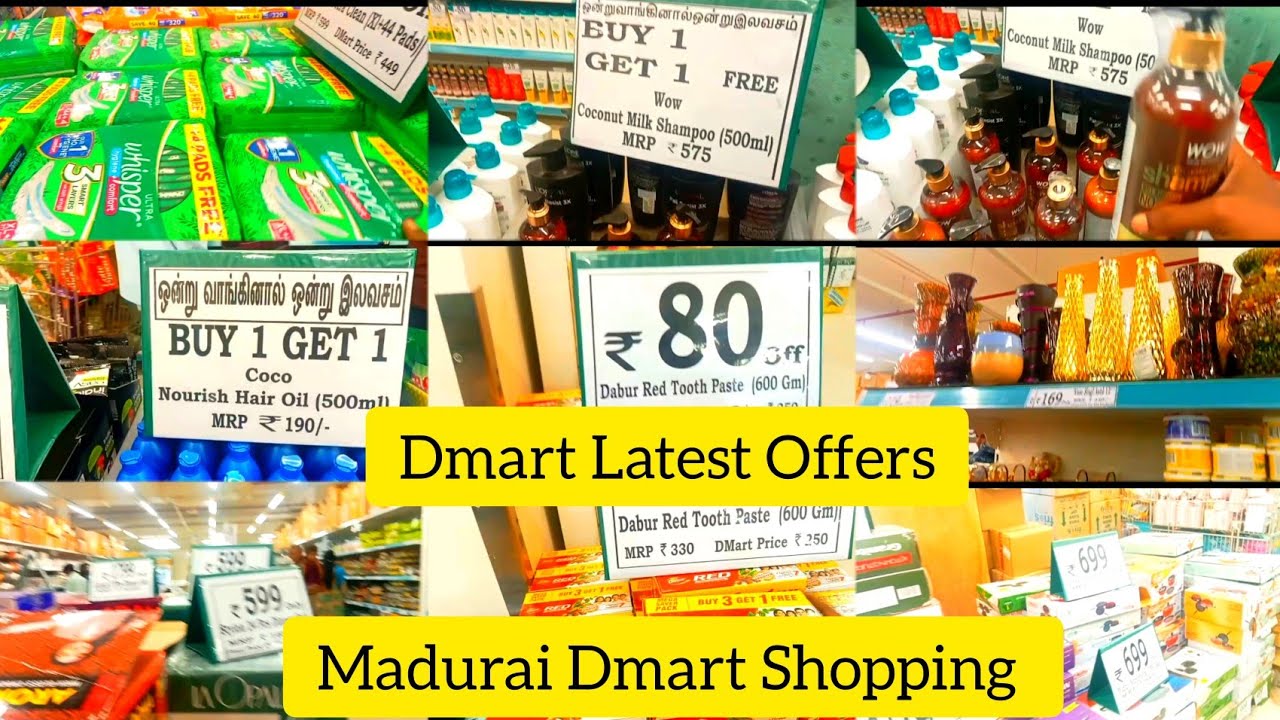 Dmart Finds||Dmart Shopping||Madurai Dmart Offers#madurai #dmart # ...