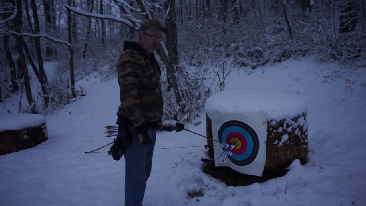 Twig Archery reviews the T/D Black Hunter Longbow - YouTube