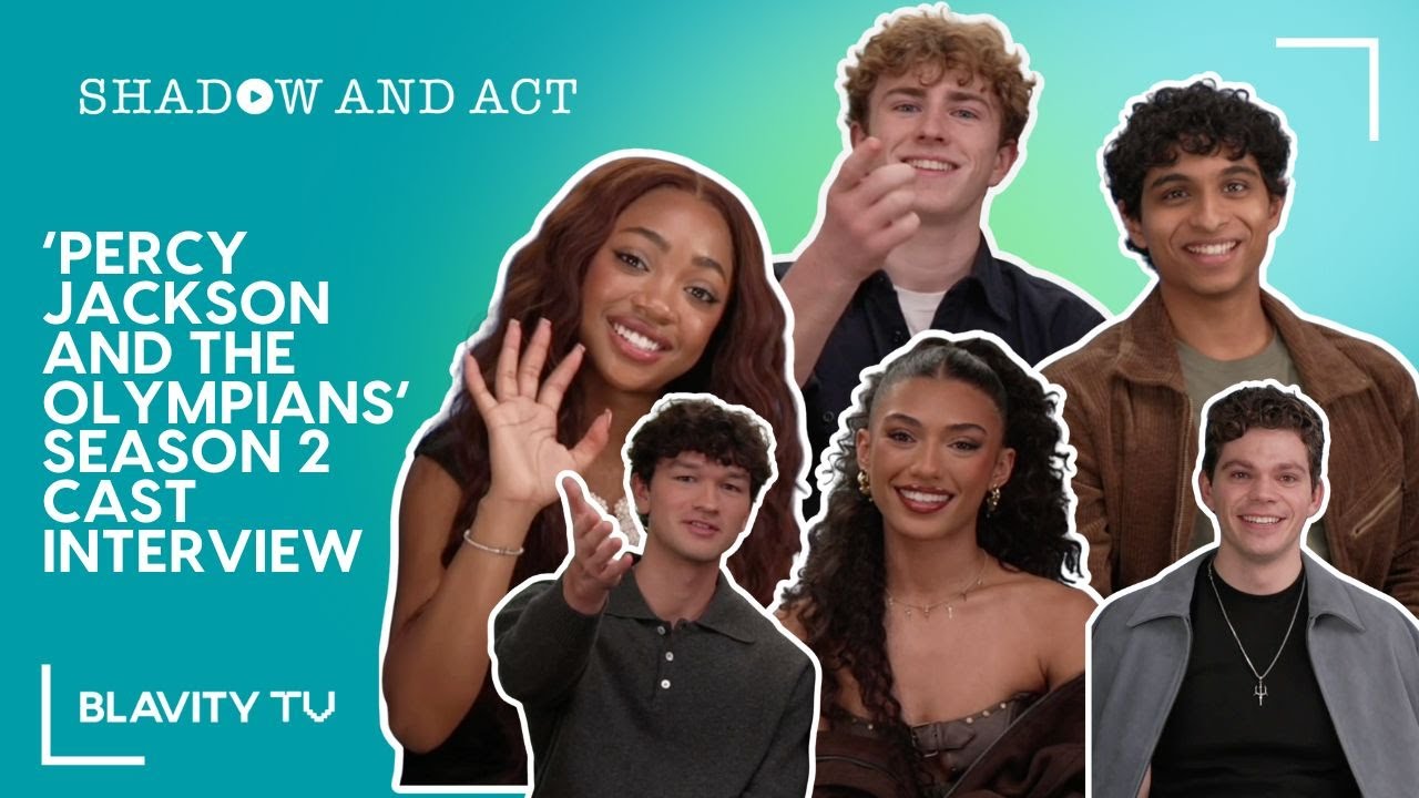 'Percy Jackson and The Olympians' Season 2 Cast Interview with Walker ...