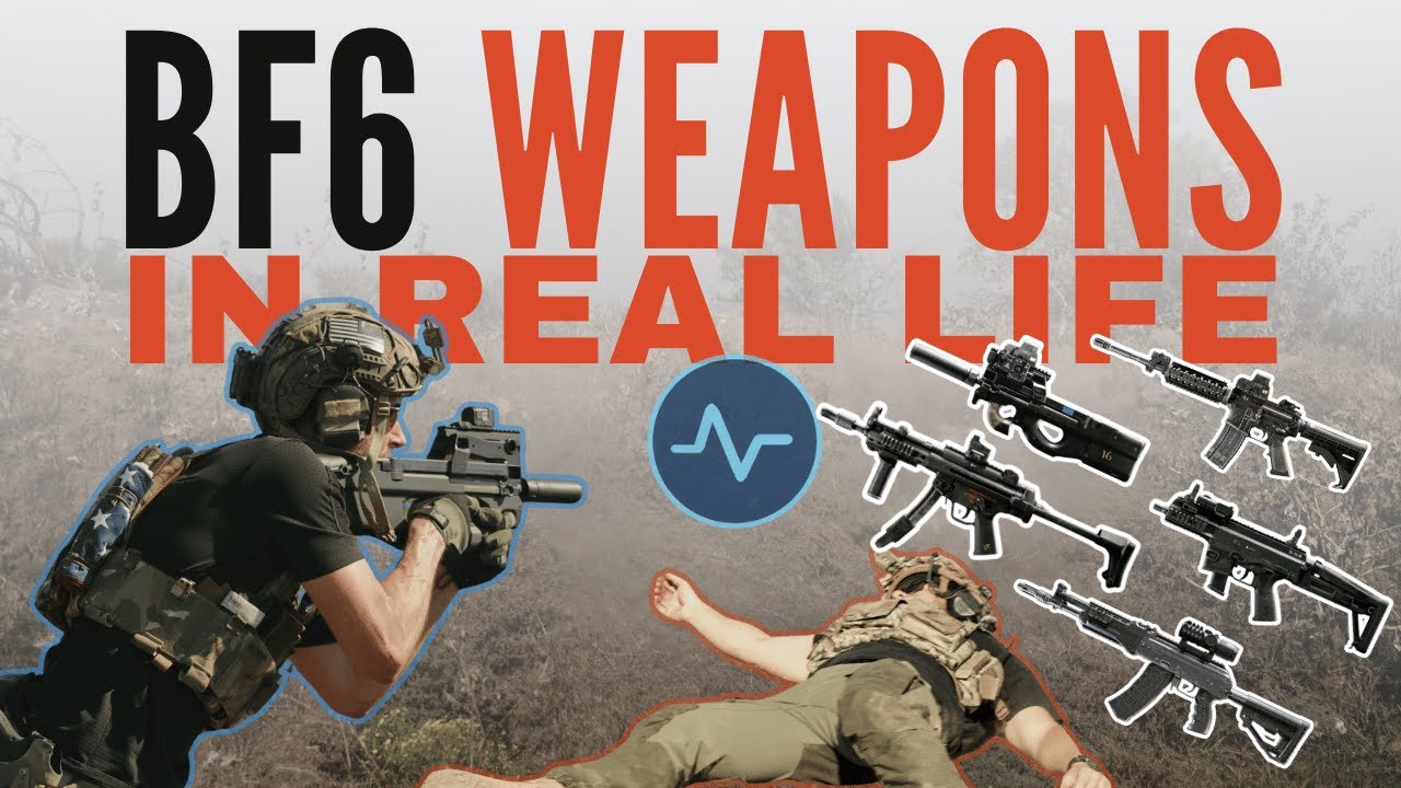 Battlefield 6 Weapons In Real Life! - YouTube