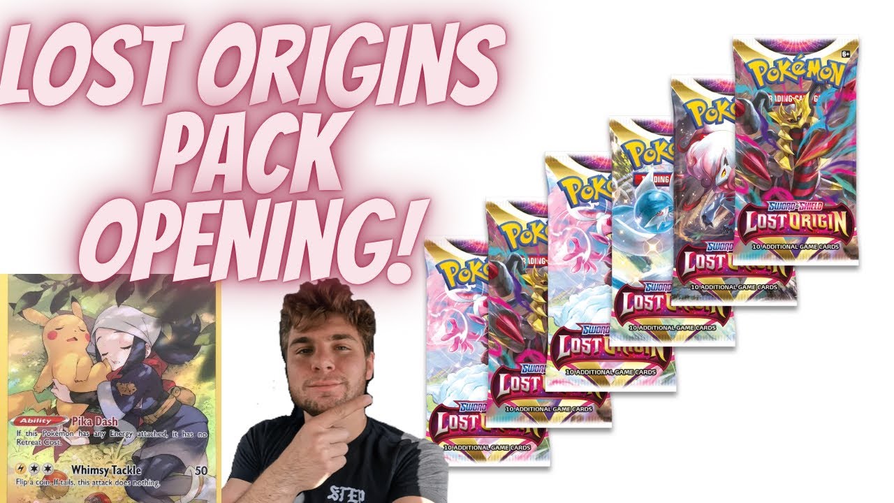 Full Art Trainer Cards Packed! (Lost Origins Pack Opening!) - YouTube
