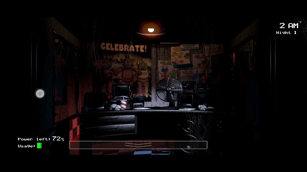 fnaf 1 gameplay - YouTube