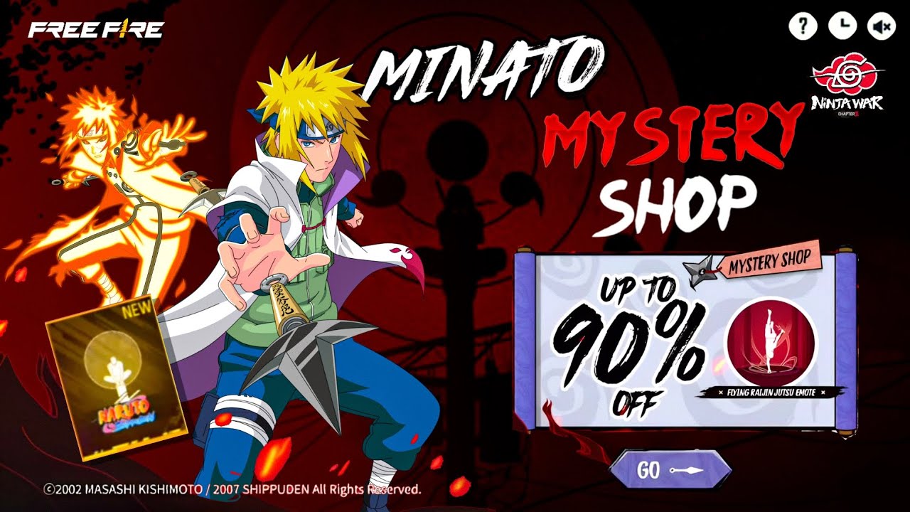MINATO MYSTERY SHOP EVENT REVIEW, NEW ARRIVAL ANIMATION, NEW MP40, FREE ...