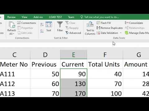 Mangalore University 1 SEM BCA Ex 2 : Excel Practical exercise for FIT Lab - YouTube