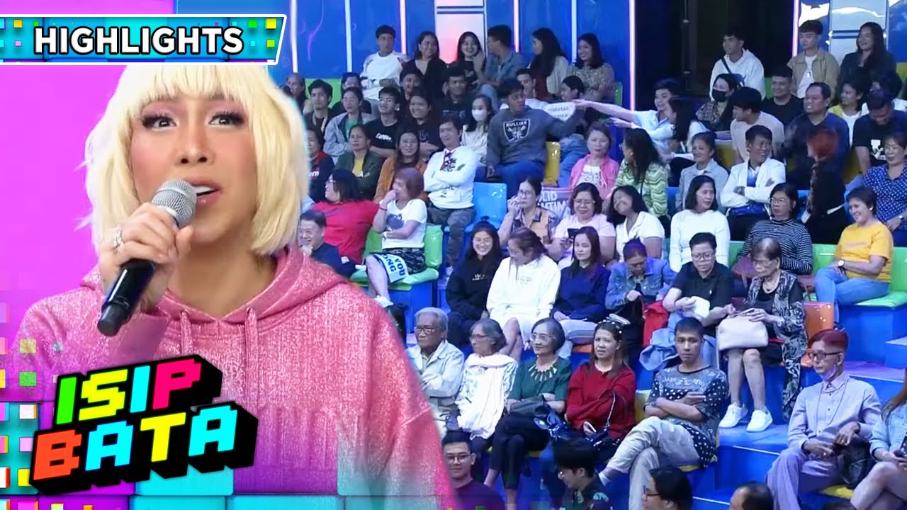 Vice asks to spell the word 'Stroganoff' | It's Showtime Isip Bata ...