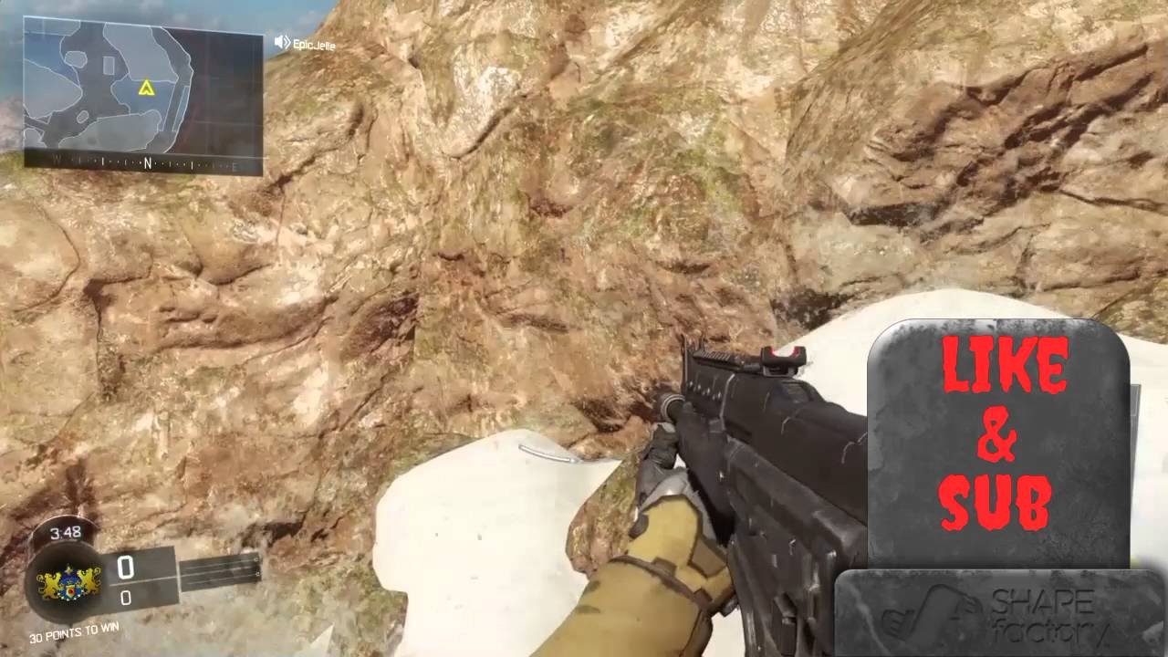 Black Ops 3 - Waterfall Map Glitch Hunted - YouTube