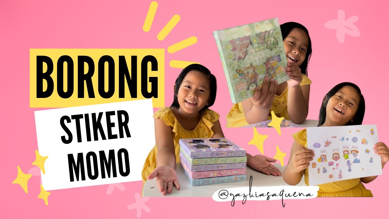 BORONG STIKER MOMO !! LUCU-LUCUU - YouTube