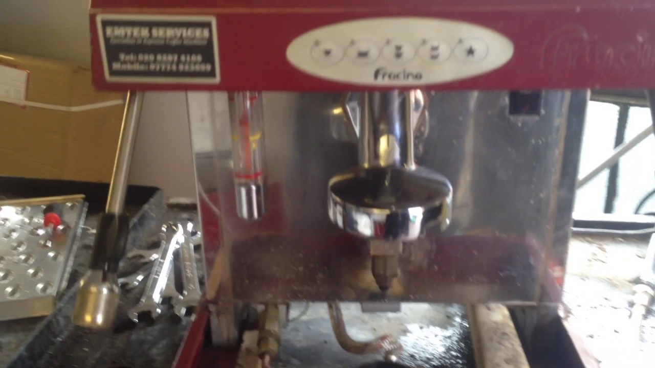 Amore coffee machine repair and services / before - YouTube