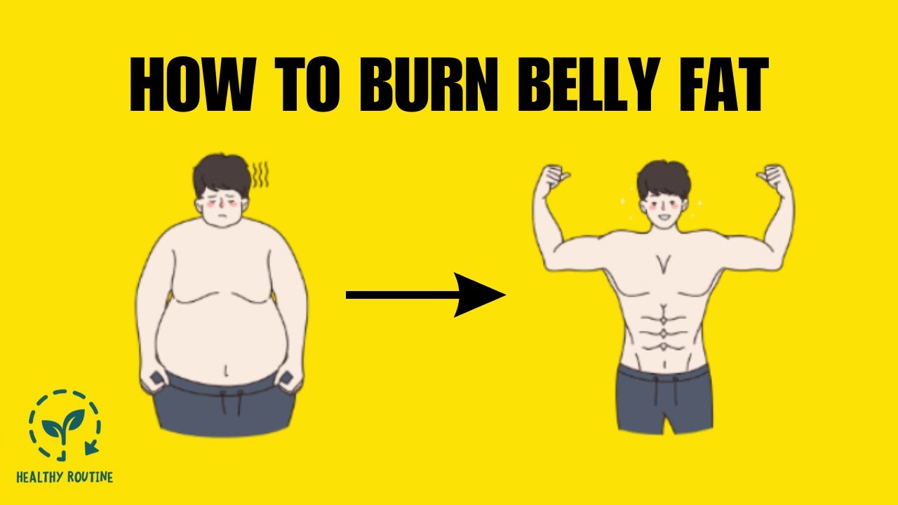 The Top 10 Exercises to Burn Belly Fat Fast ! - YouTube