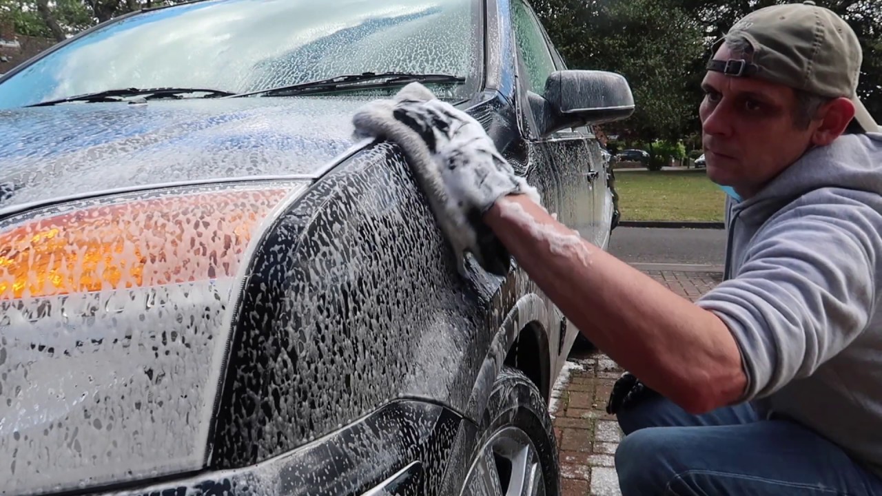 DIRTY CAR DETAILING | Complete Interior Exterior Deep Cleaning a FORD ...