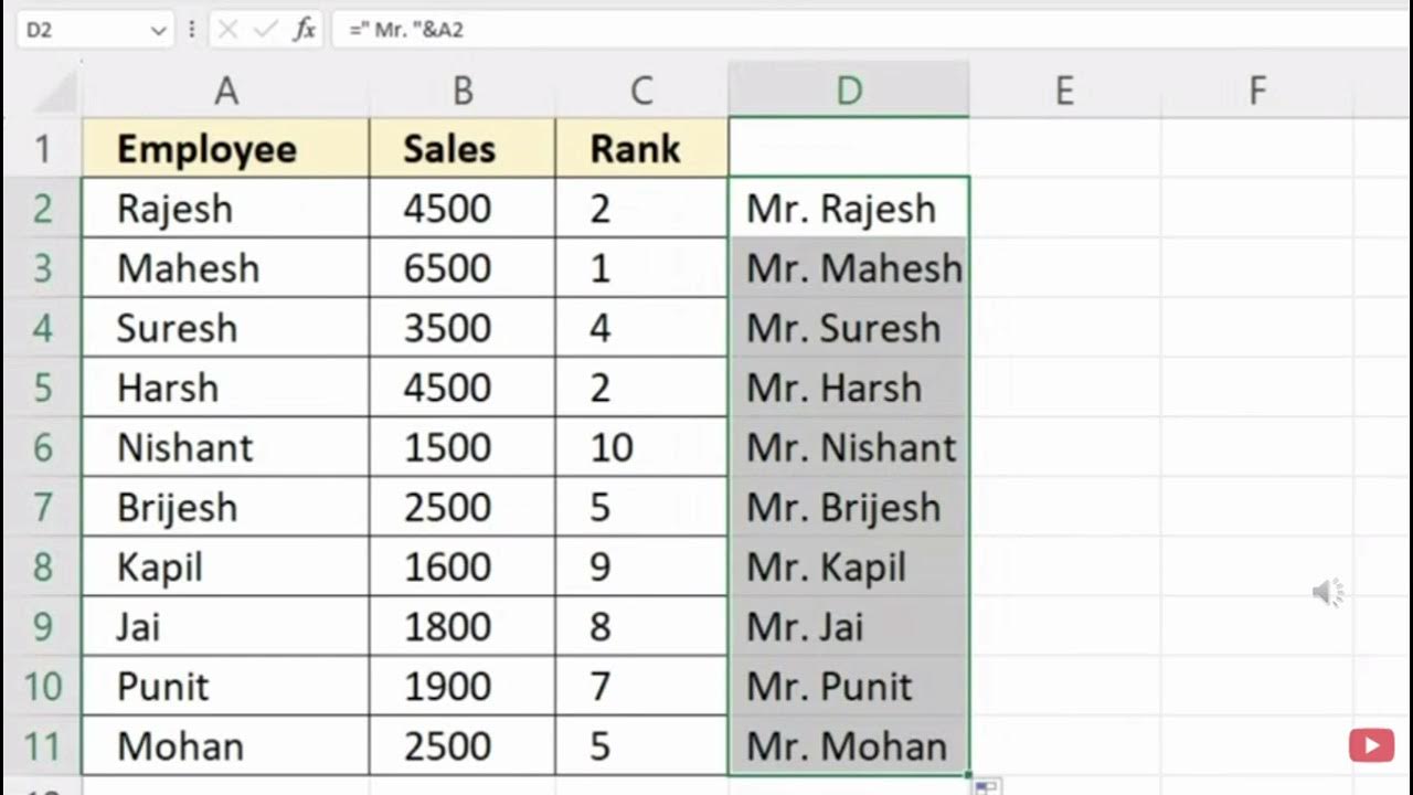 Excel interview question and answers | Job Interview in Excel | Excel ...